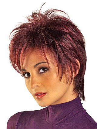 Red Wigs UK, Red Wigs UK With Capless Straight Style Boycuts
